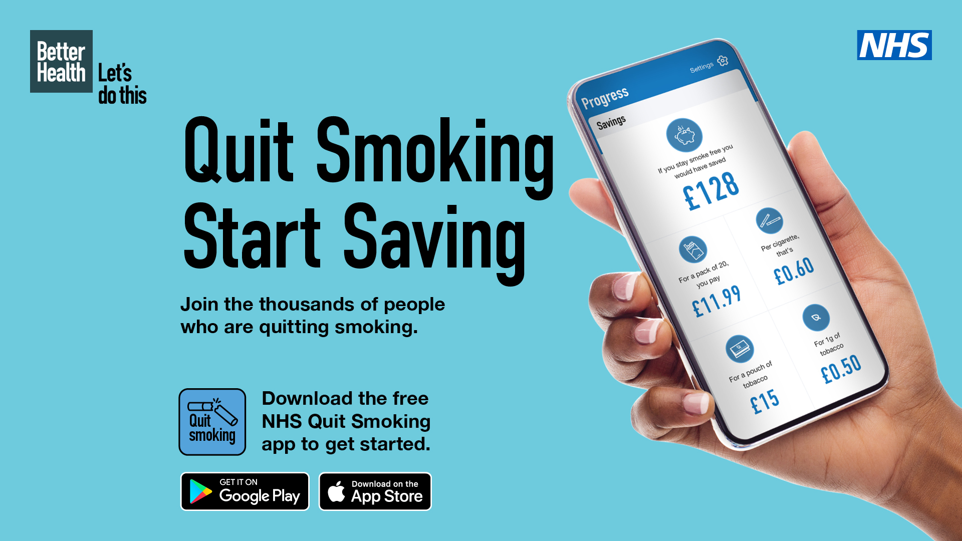 Download the free NHS Quit Smoking app – Perci Health Content Hub